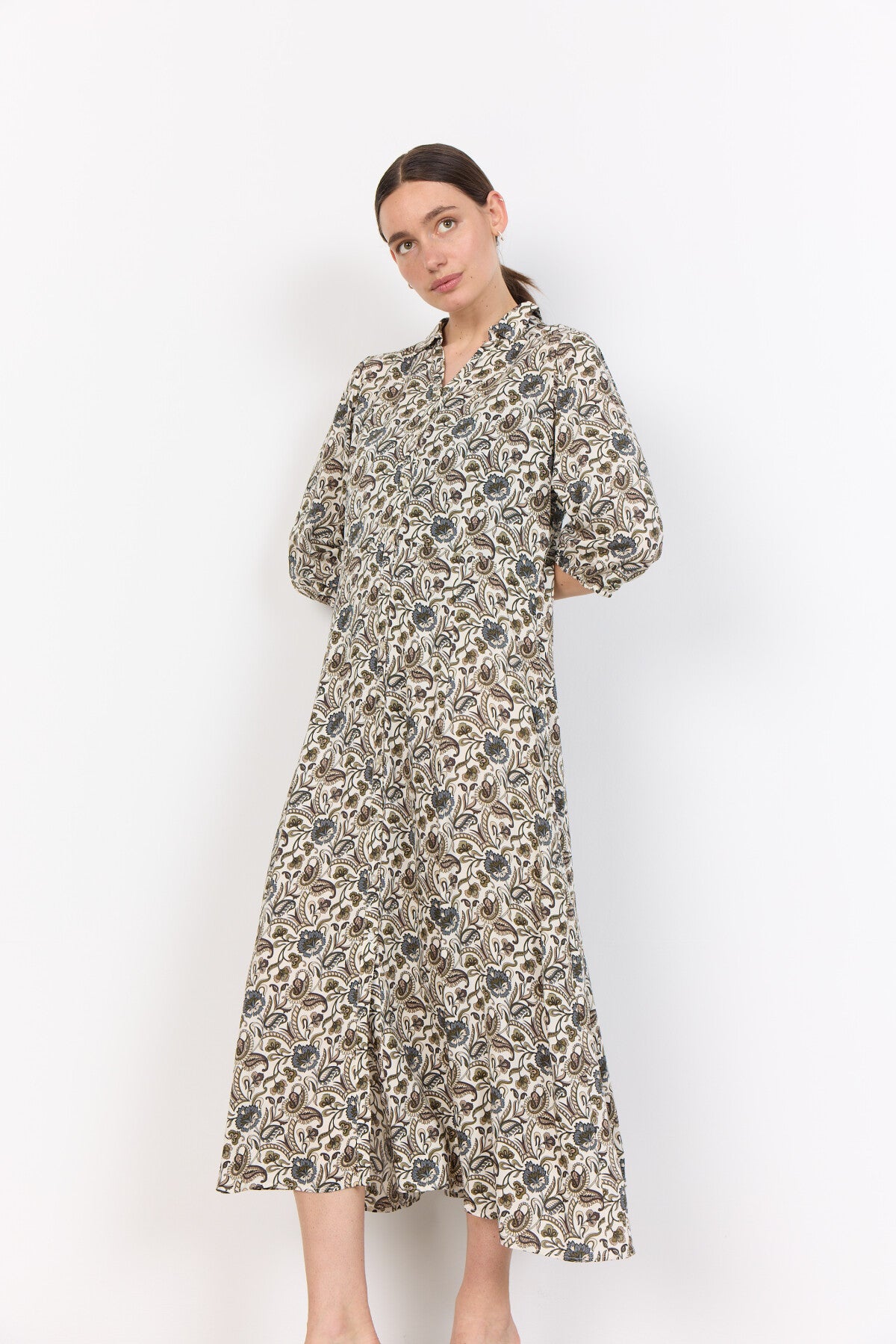 SC-SAMEA 3 Dress in Olive from soyaconcept | Soyaconcept.com ...