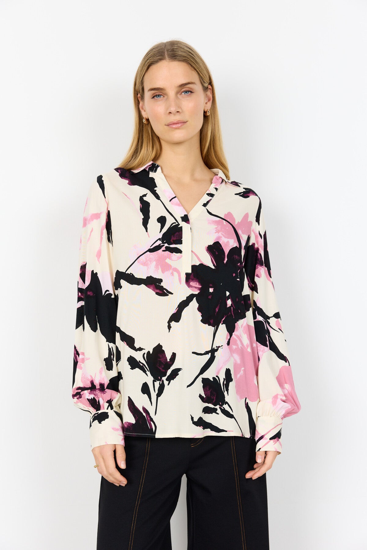 SC-BENE 2 Blouse in Light pink from soyaconcept | Soyaconcept.com ...