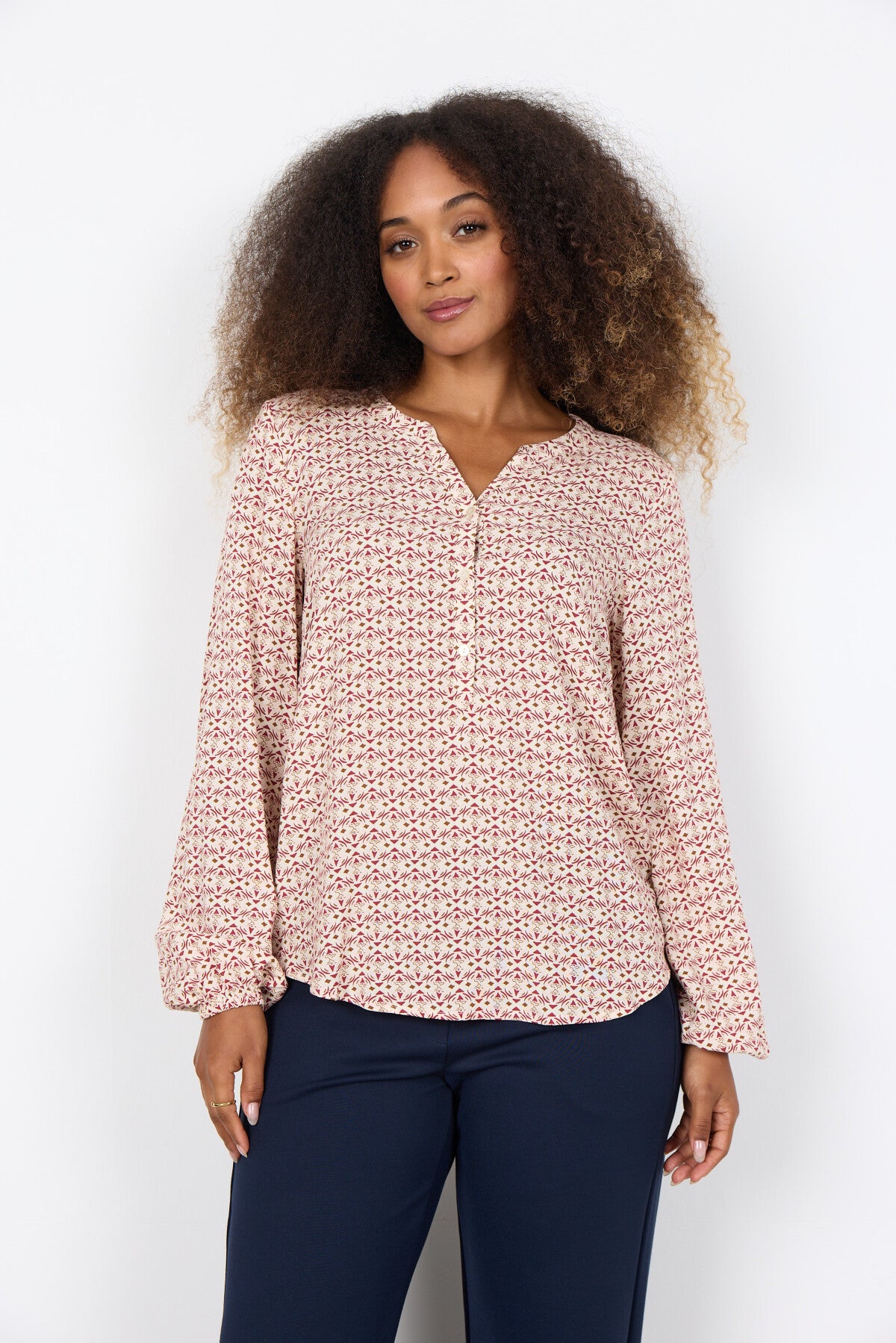 SC-BELLUA 1 Blouse in Light pink from soyaconcept | Soyaconcept.com ...